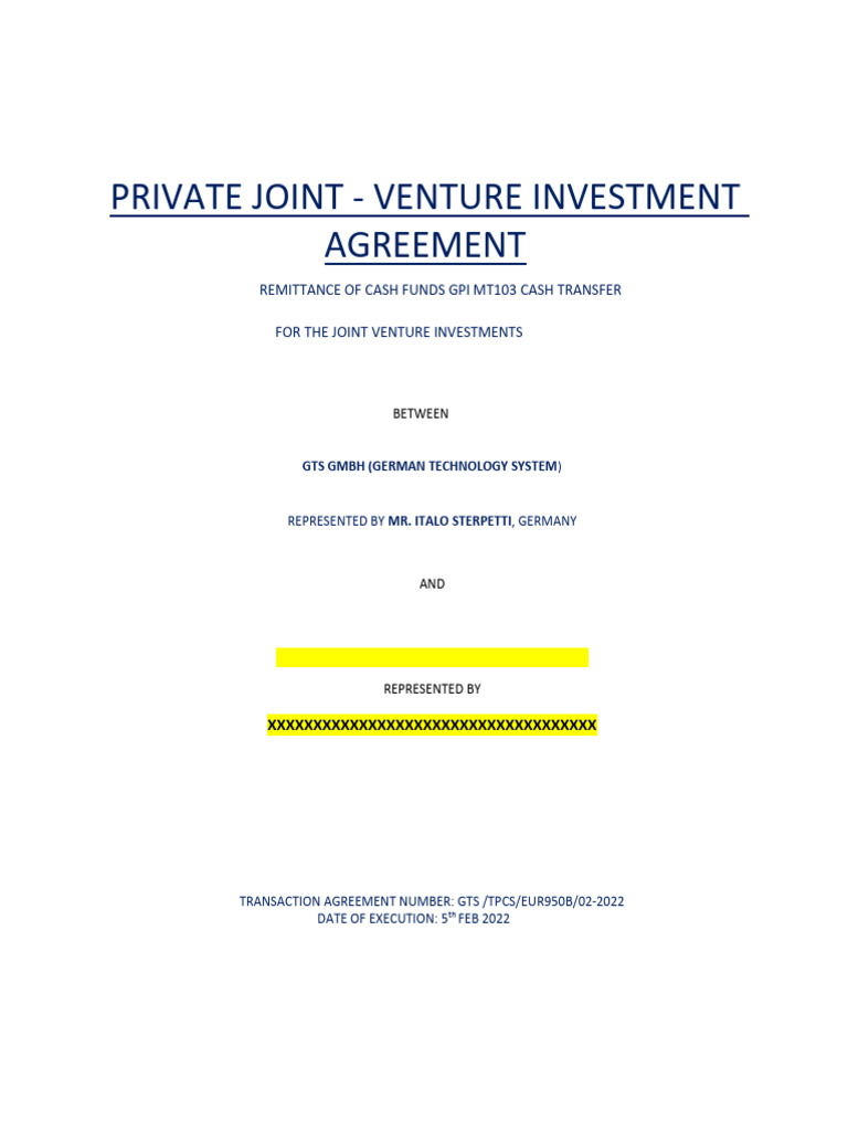 Gpi-Mt103 TT 950B Doa GTS | PDF | Arbitration | Private Law