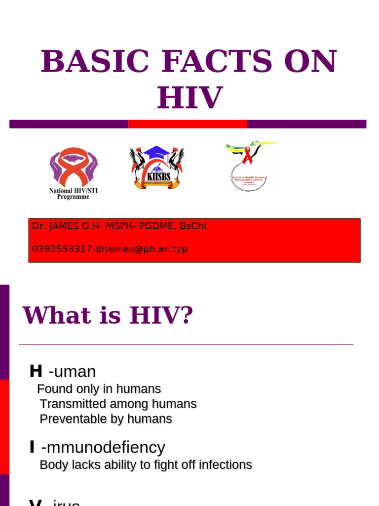 Basic Fact of Hiv | PDF