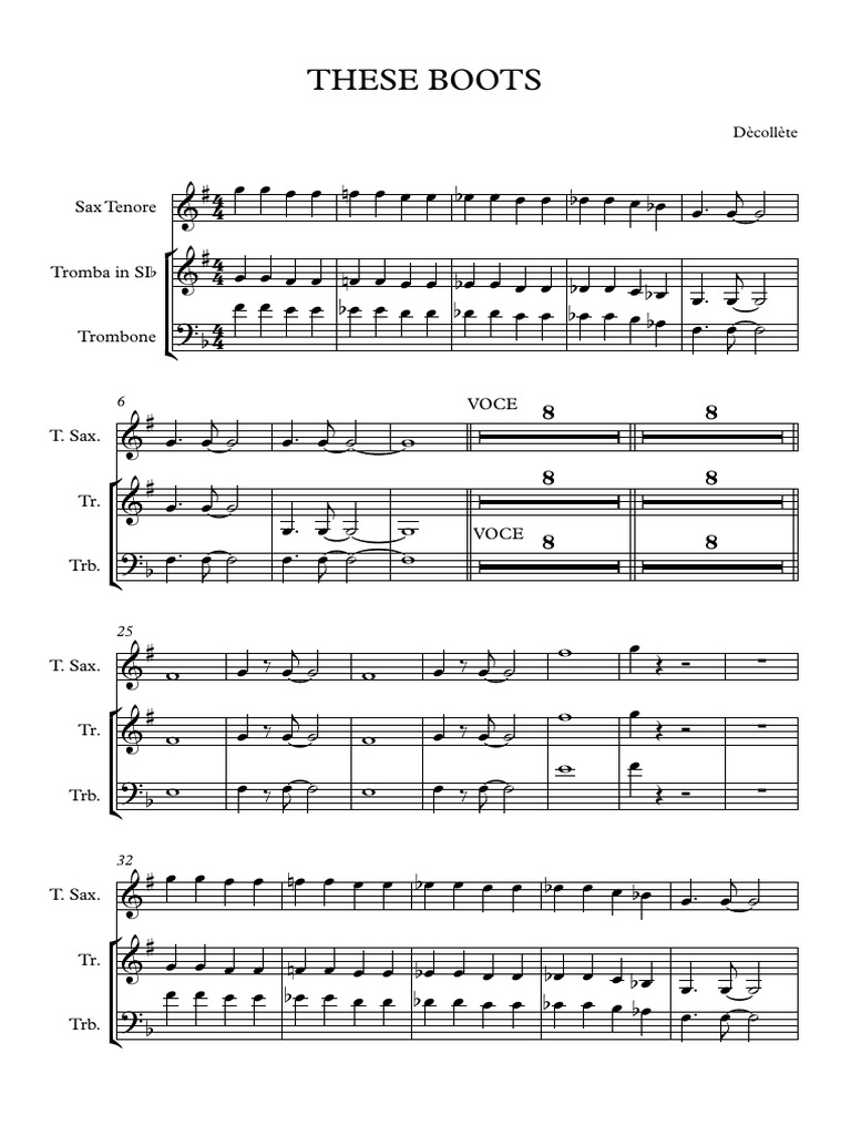 These Boots TRB | PDF