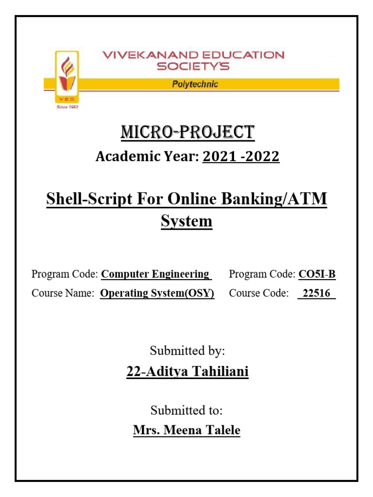 22 OSY Individual Report MSBTE CAMPUS ACADEMY | PDF