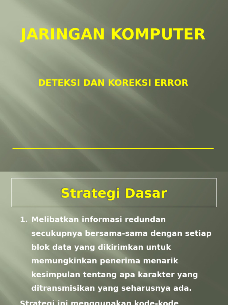P6 Jarkom | PDF