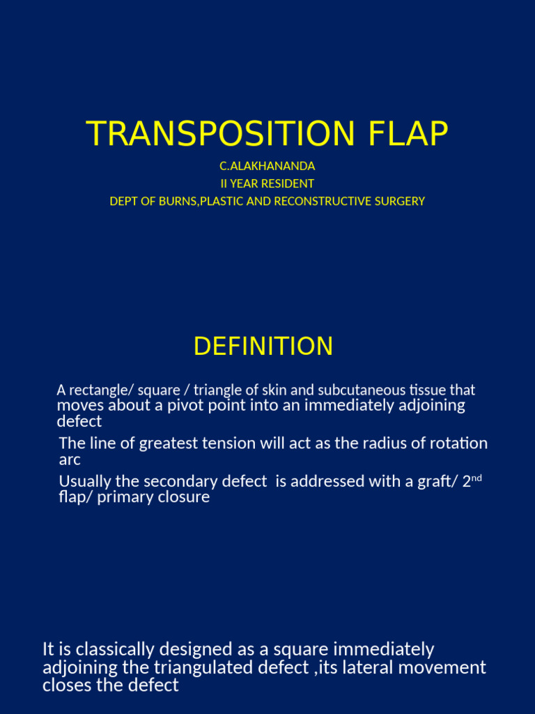 Transposition Flap | PDF