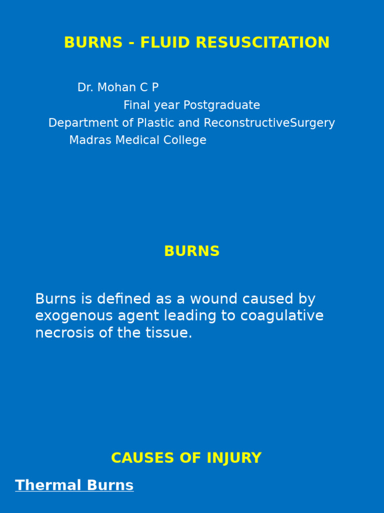 Burns Ii | PDF