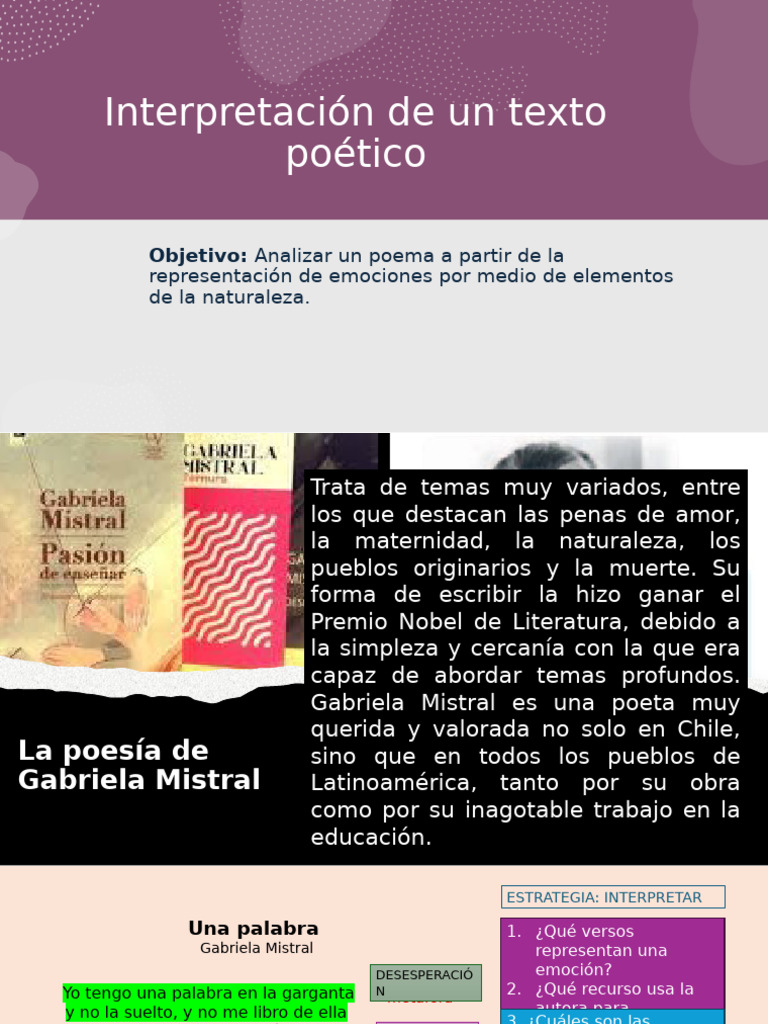 Interpretación de Un Texto Poético | PDF