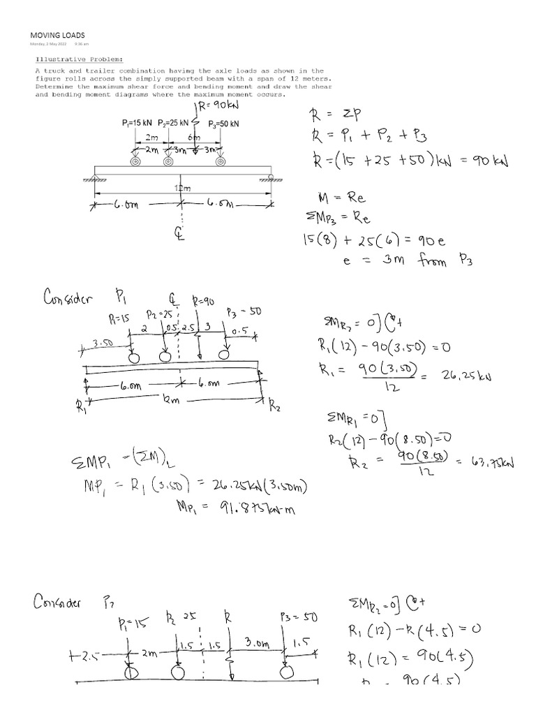 ES13 Moving-Loads | PDF