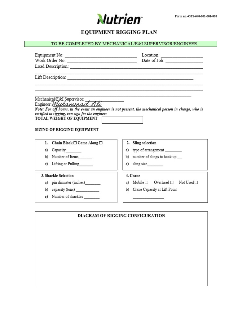 Old Ecolochem Removal Lift Plan | PDF