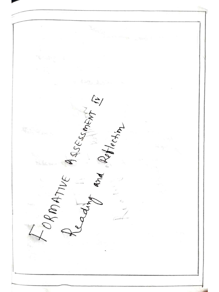 Formative Assessment 4 | PDF