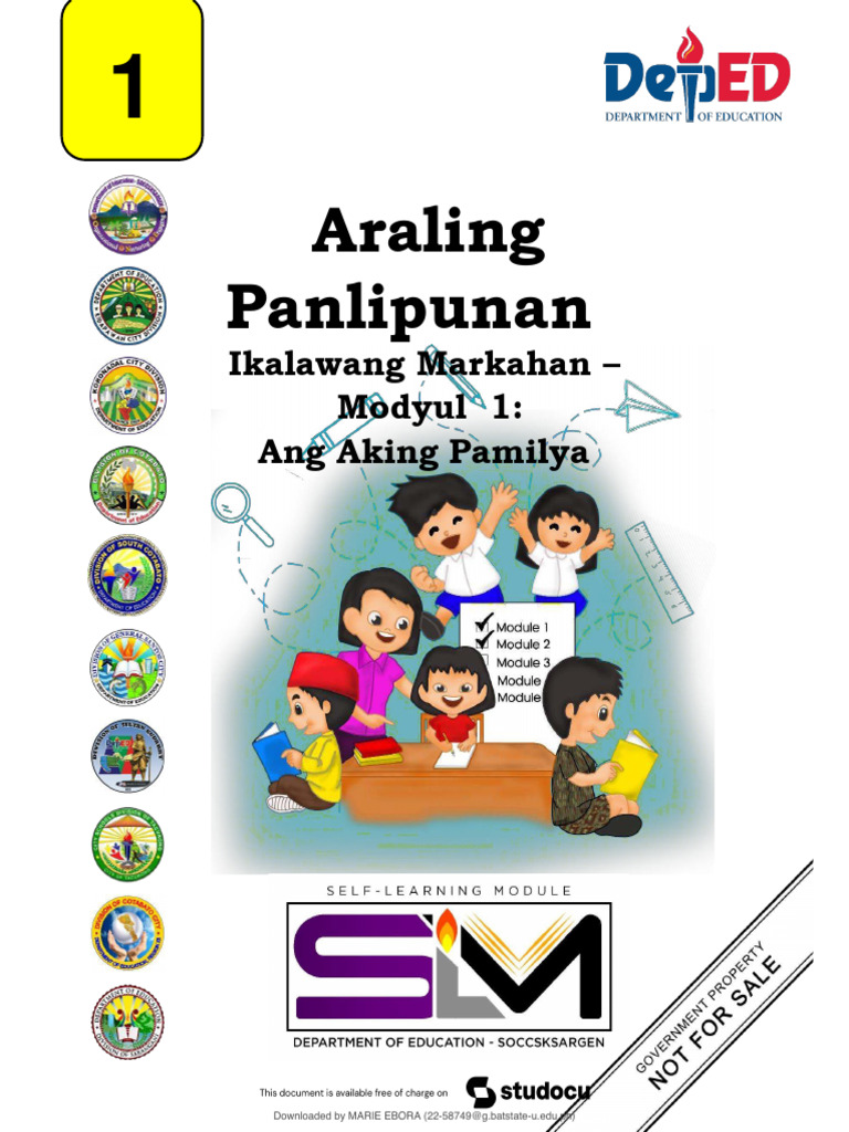 AP 1 - Quarter 2 (MODULE) | PDF | Human Communication | Wellness