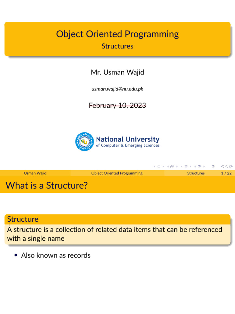 02 Structures 1 | PDF