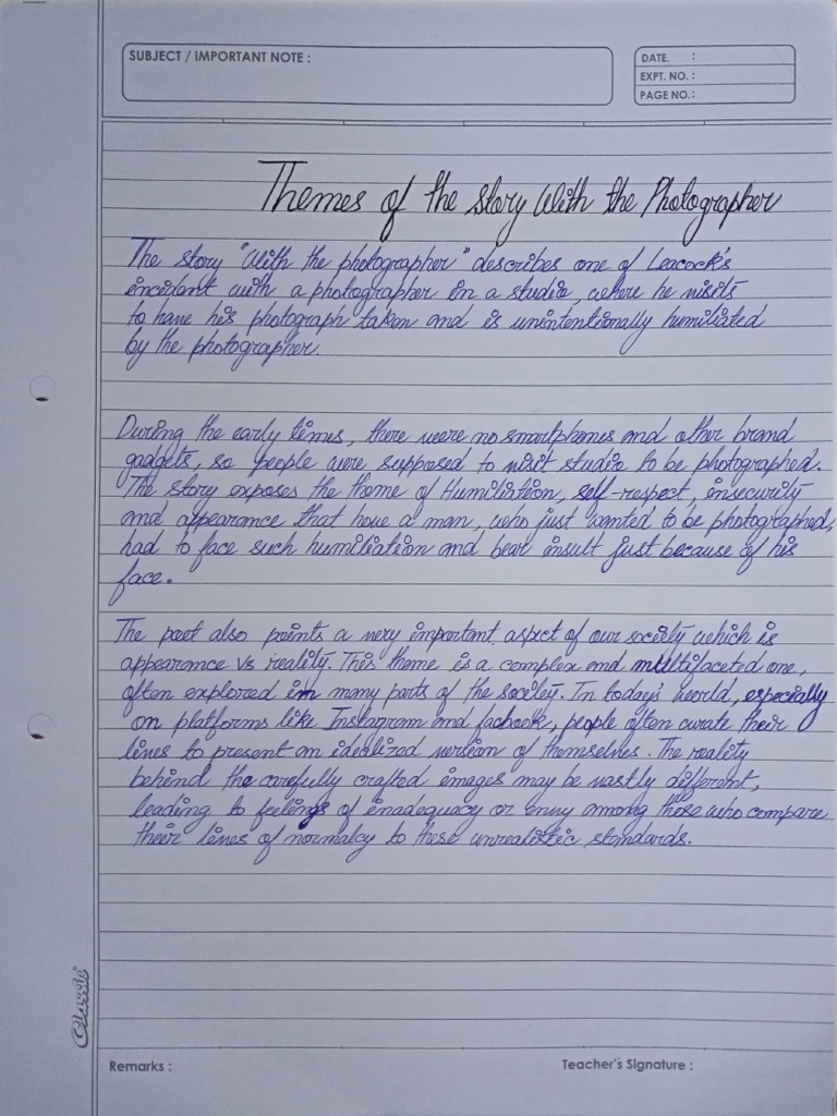 English 2 Project Body Class 10 ICSE | PDF