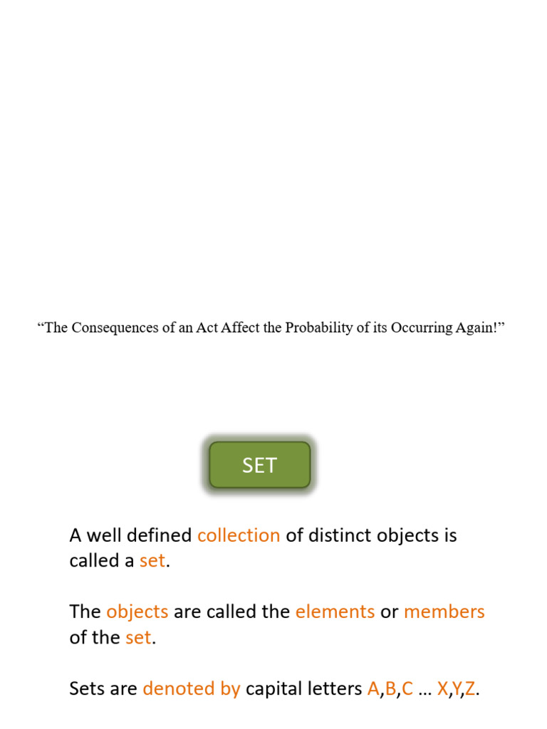 Discrete Structures: Lecture # 06 Dr. Muhammad Ahmad | PDF