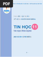 Tài Liệu Tập Huấn Tin Học 12 - Tin Học Ứng Dụng | PDF