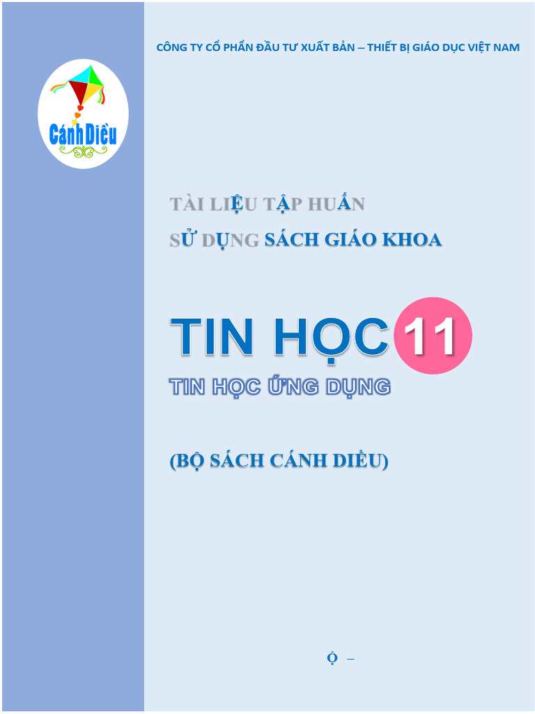 TậpHuấnSGK CDTin11 THUD | PDF