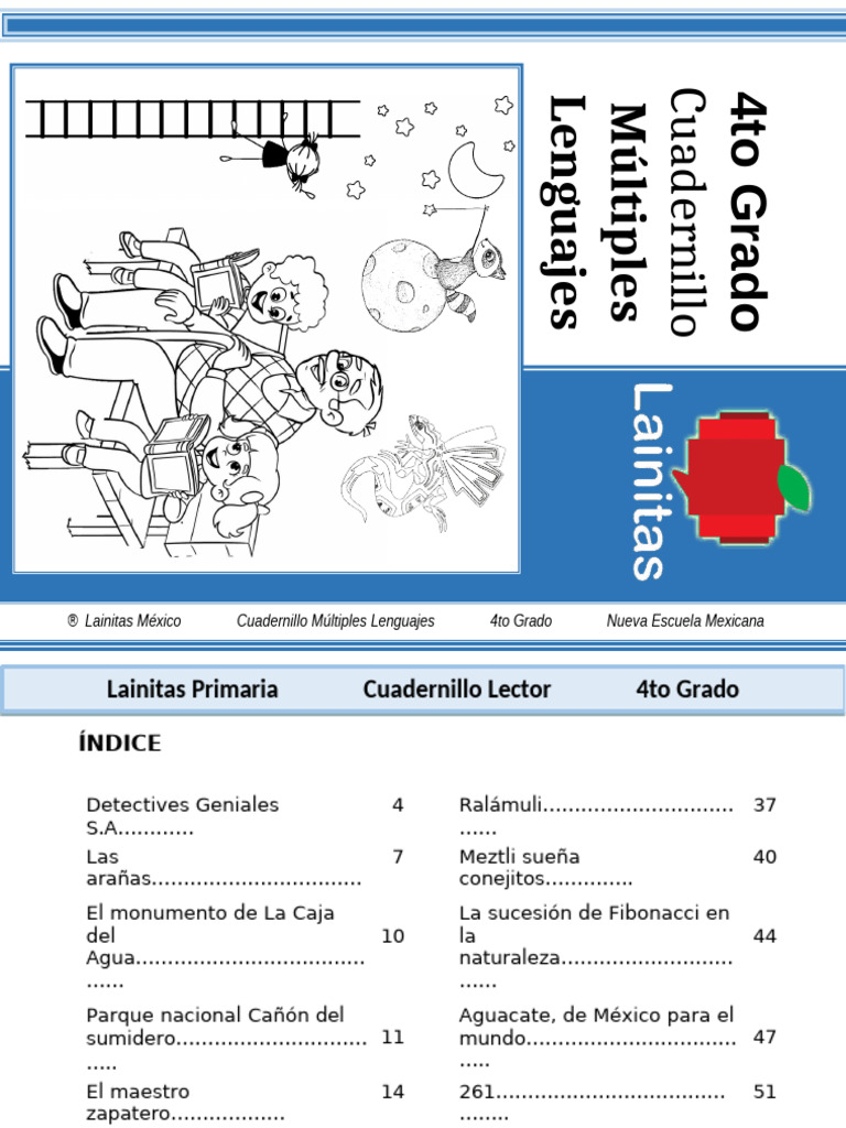 4to Grado - Cuadernillo Múltiples Lenguajes | PDF