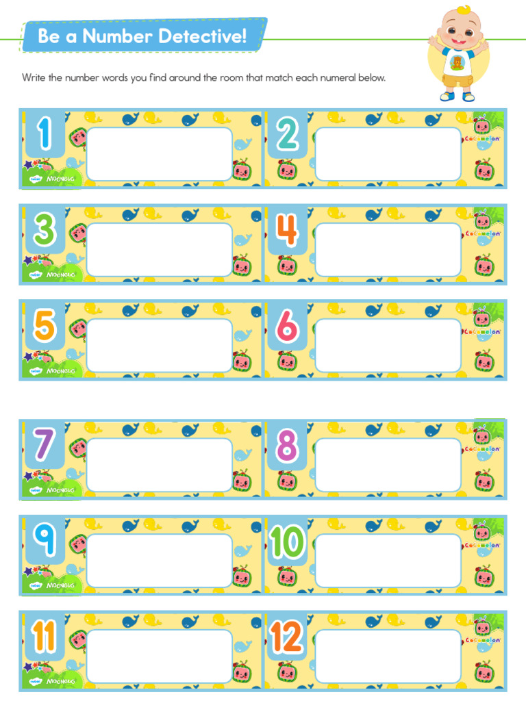 Cocomelon Numbers Read and Write The Room Activity Us M 1651350902 Ver ...