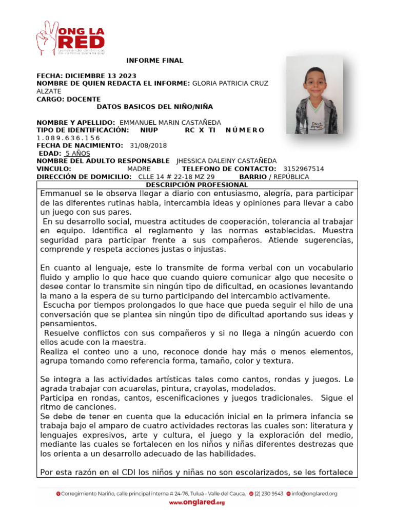 Emmanuel Marin Castañeda | PDF | Wellness