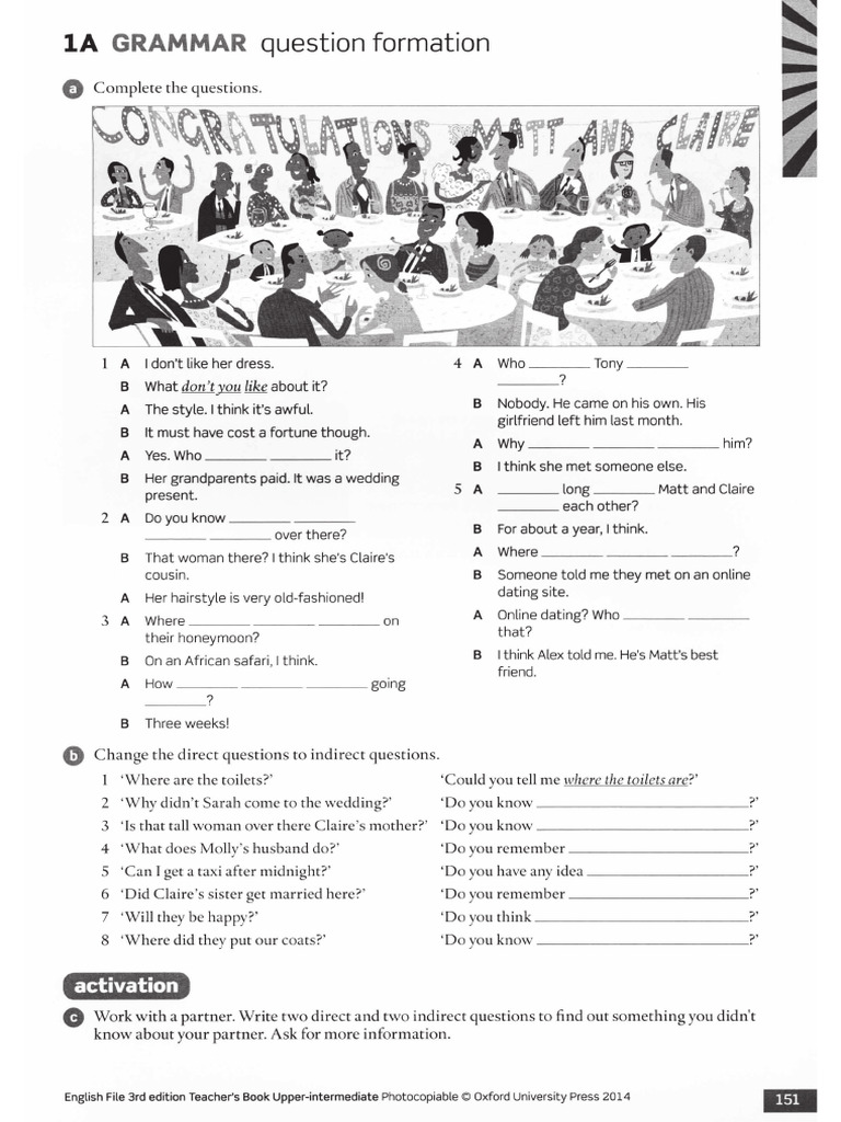 EF4 1A Grammar | PDF