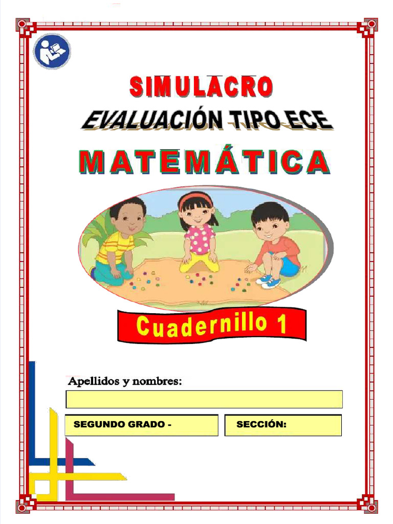 PDF Simulacro Tipo Ece 2do Grado Compress | PDF