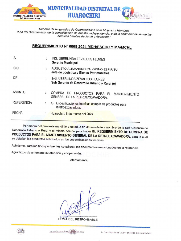 Requerimiento 08 | PDF