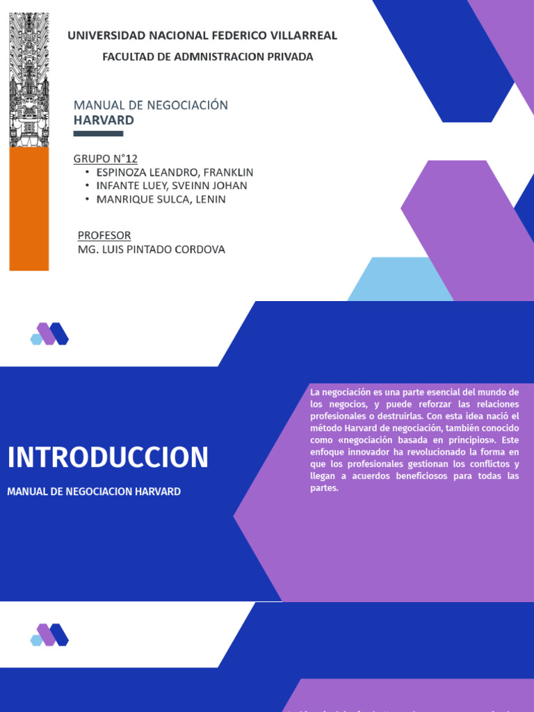 Manual de Negociación de Harvard - Grupo 12 | PDF