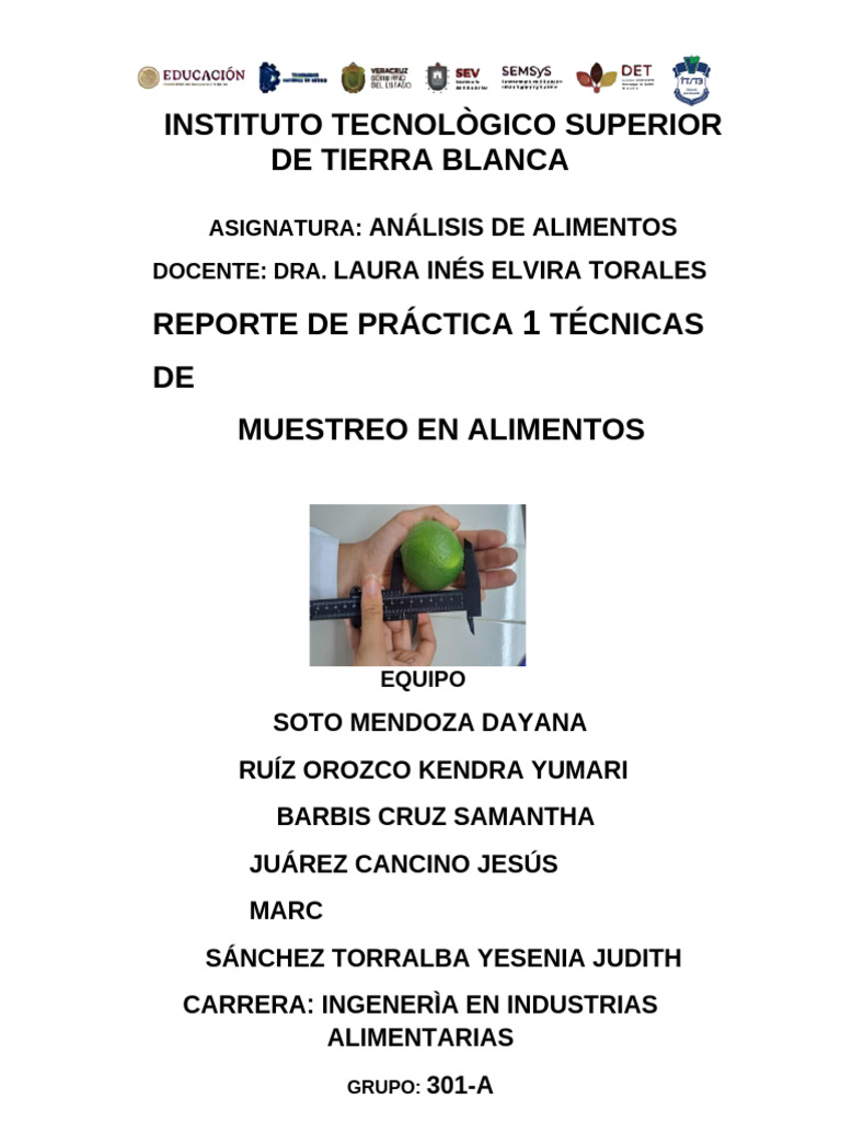 Prctica 1 Dayana, Yumari, Samantha, Marc, Yesenia | PDF