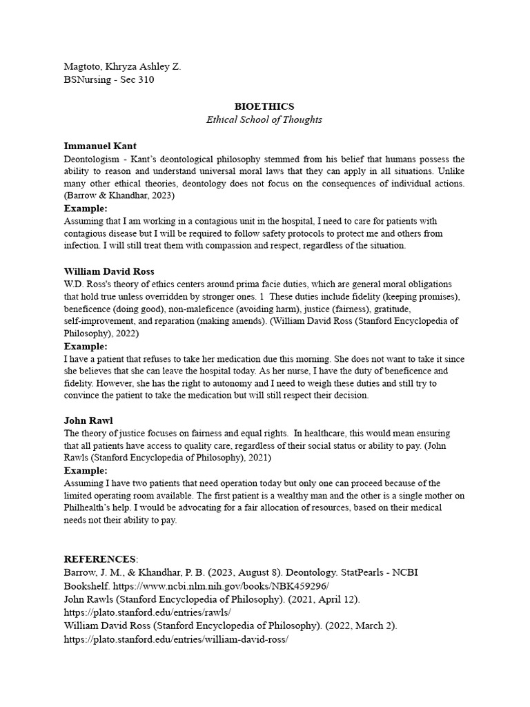 Mag Bioethics310 Act1 | PDF