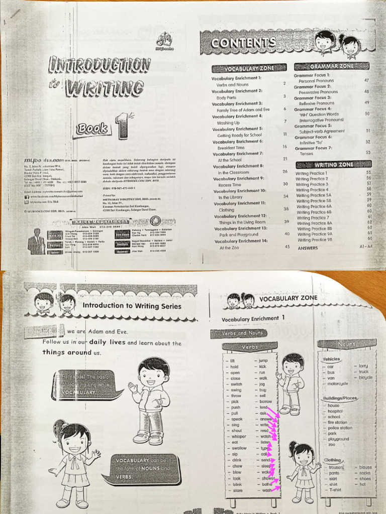 Intro to Writing - Page 1 to 8 | PDF