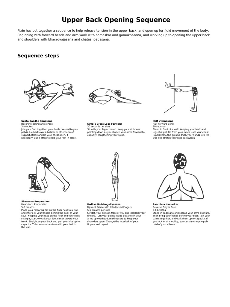 Upper-Back-Opening-Sequence | PDF