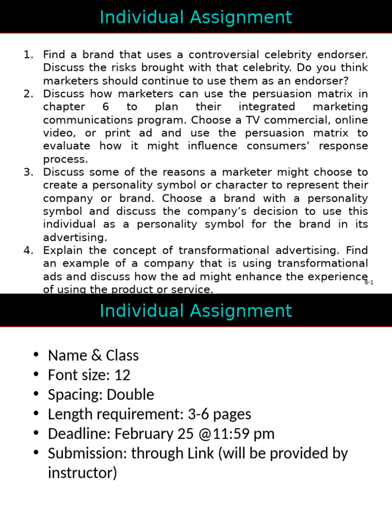 Individual Assignment | PDF