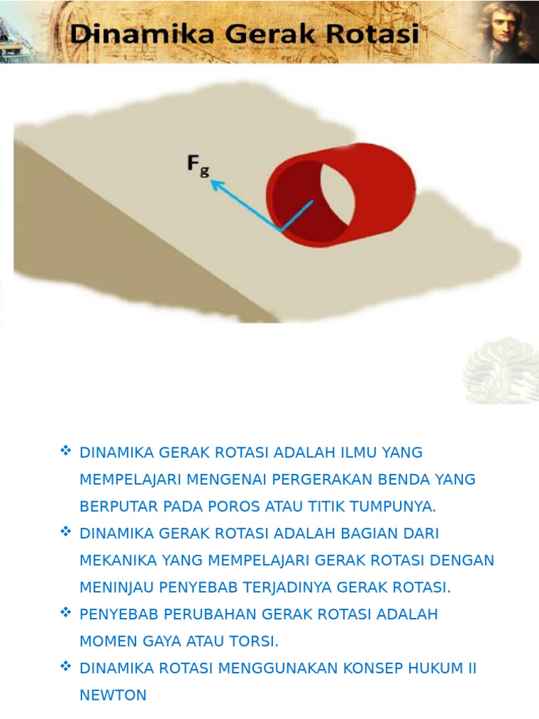 Dinamika Gerak Rotasi & Momen Gaya | PDF | Ilmu Sosial