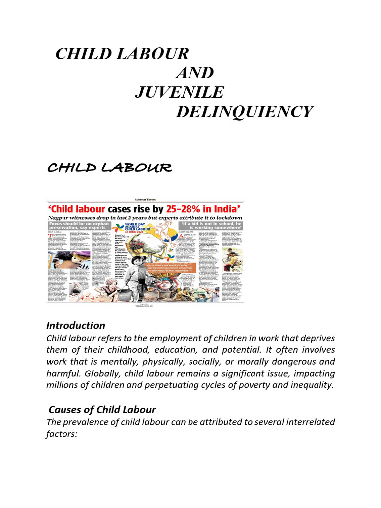 CHILD LABOUR | PDF