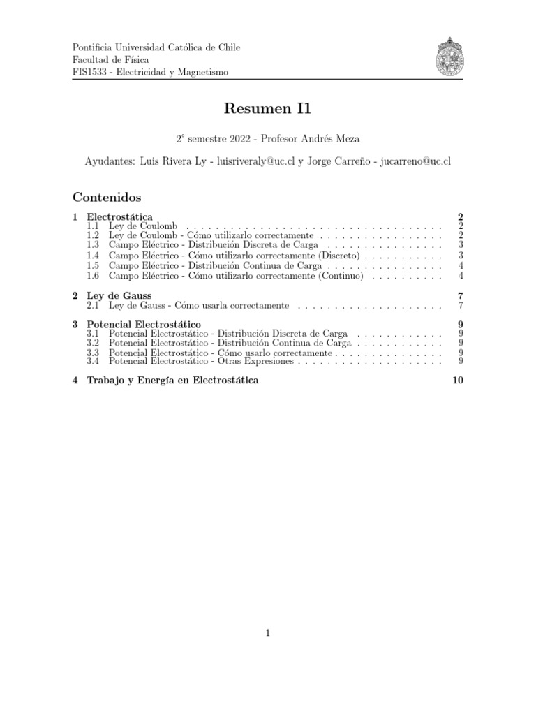Resumen I1 | PDF