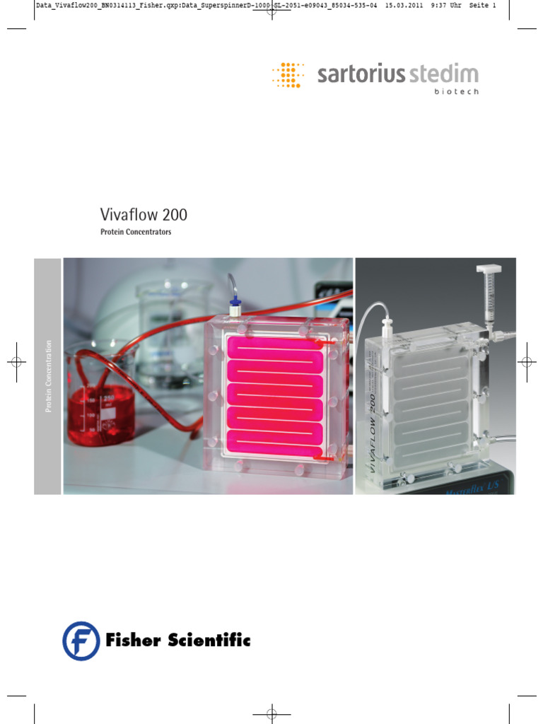 Vivaflow 200 Datasheet | PDF