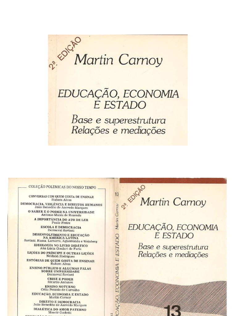 Educação Economia Carnoy | PDF