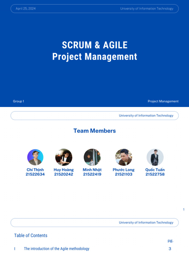 Group2 Agile Scrum Project Management | PDF