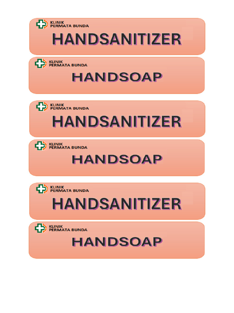 Hand Sanitizer | PDF