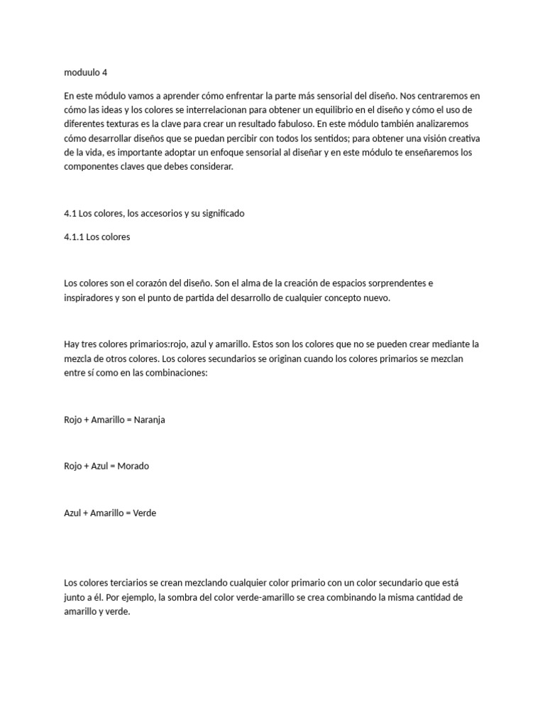 Modulo 4 | PDF
