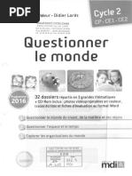 Mdi - Cycle 3 - Histoire | PDF