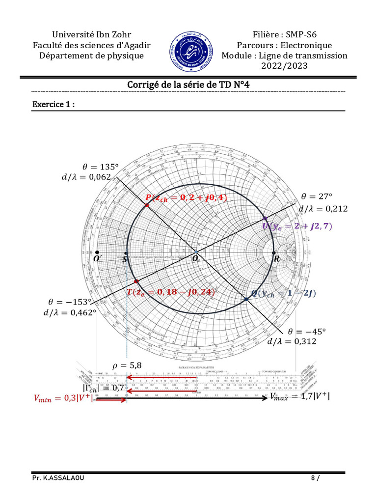 Série de TD N°4_Corrigé | PDF