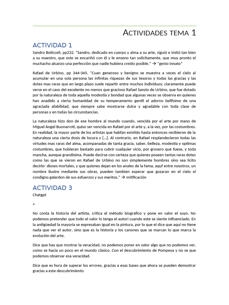 ACTIVIDADES | PDF