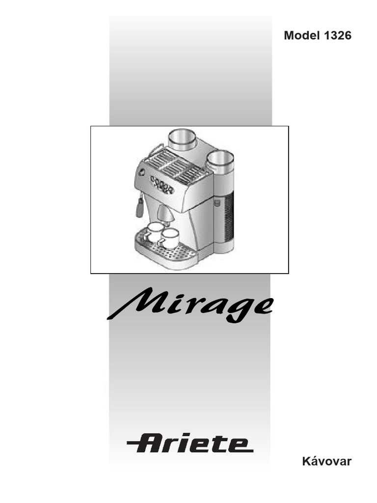 Ariete 1326 User Manual | PDF