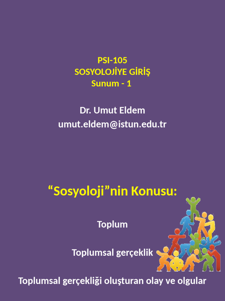 PSK105 - Sunum 1 | PDF