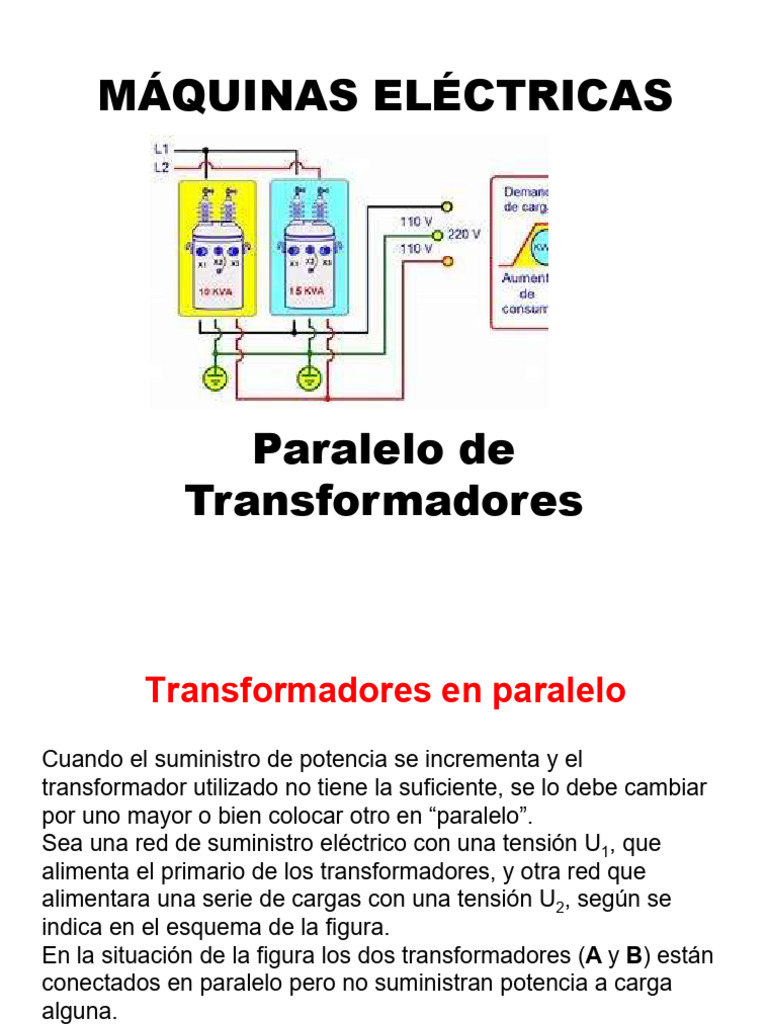 6 - Peralelo de Transformadores | PDF