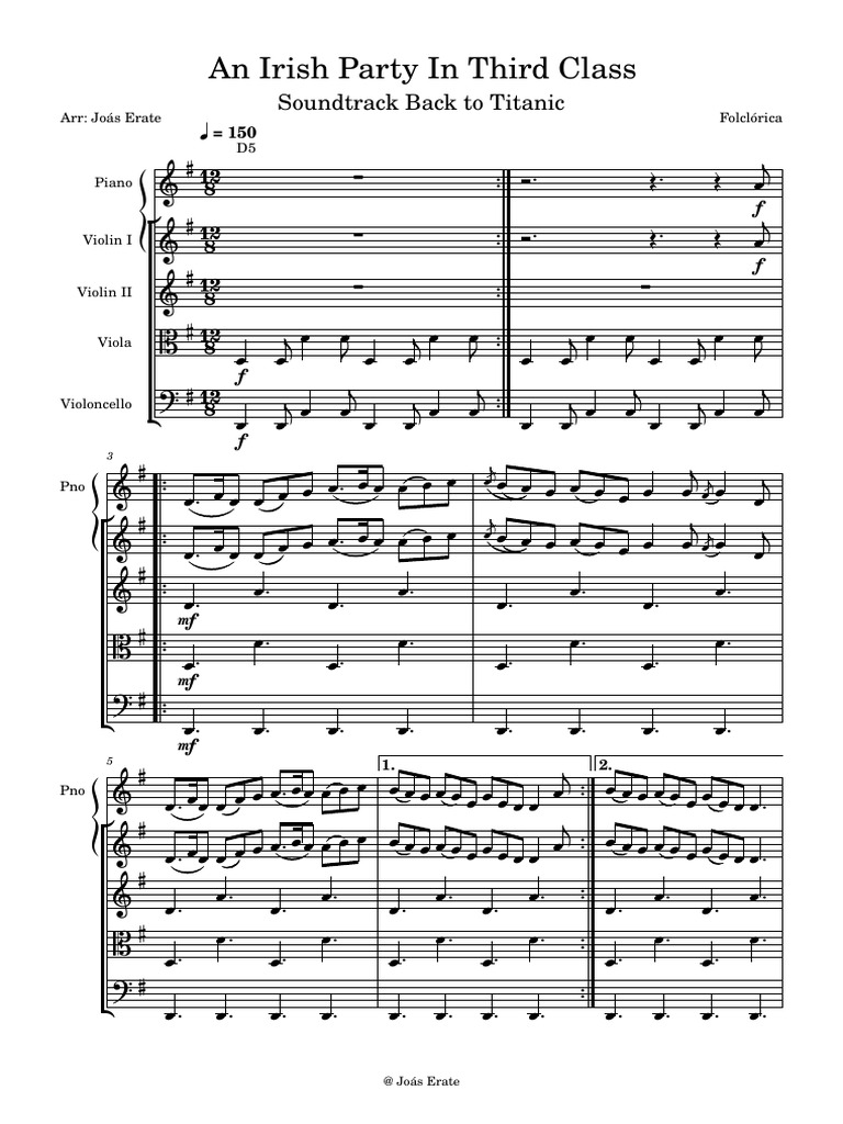 An Irish Party in Third Class | PDF