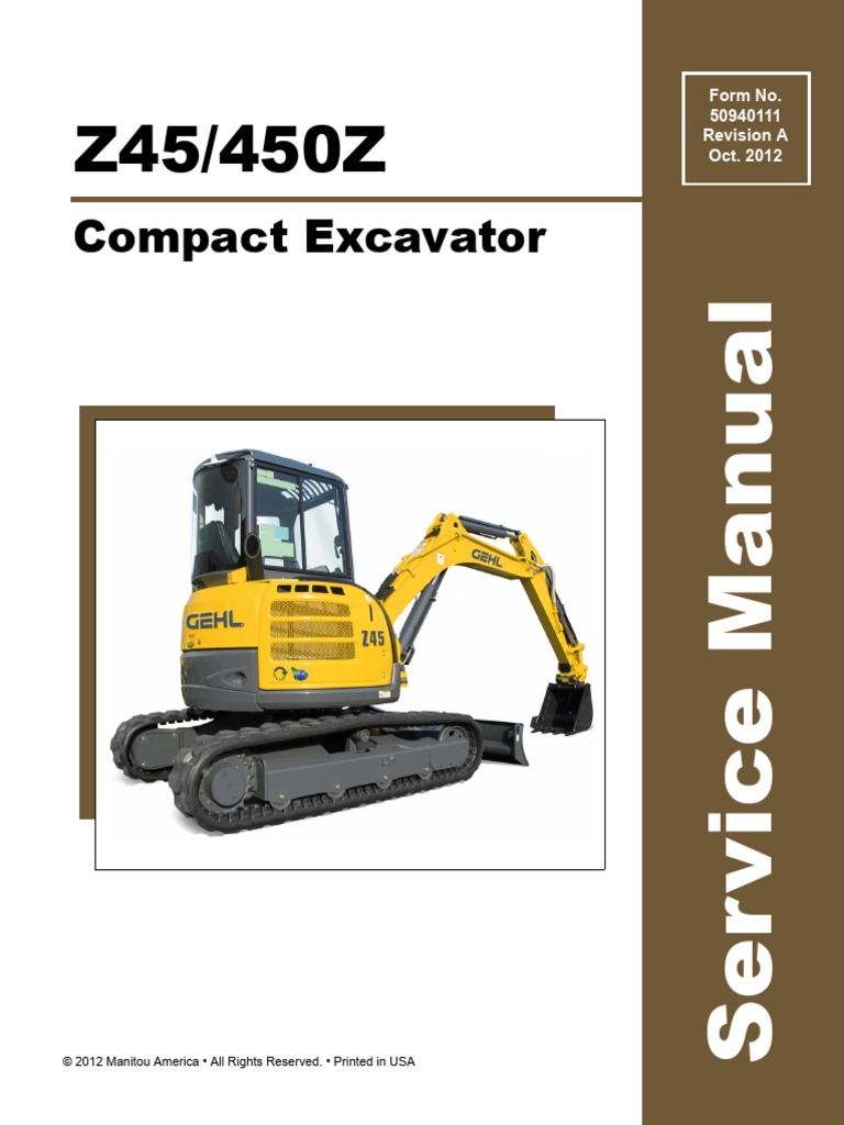 Z45-450Z Service Manual | PDF