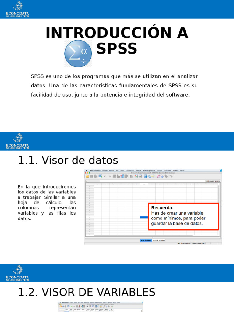 Introducción A SPSS | PDF