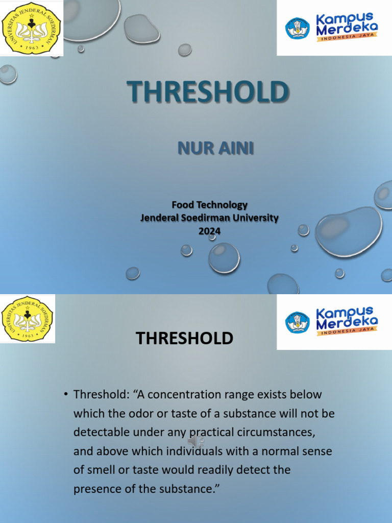 Threshold | PDF