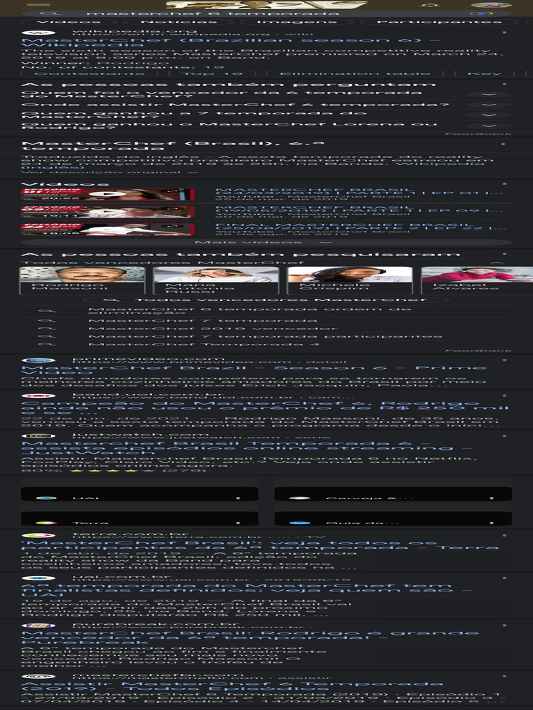 Masterchef 6 Temporada - Pesquisa Google | PDF