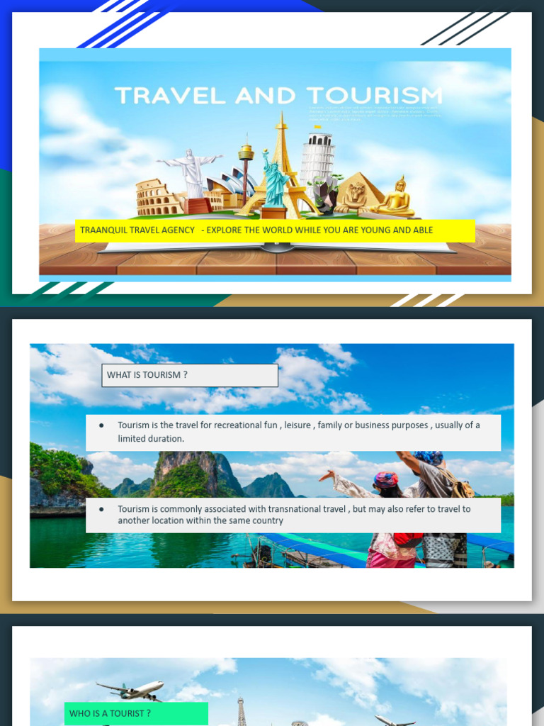Understanding Tourism and Travel Types | PDF | Travel