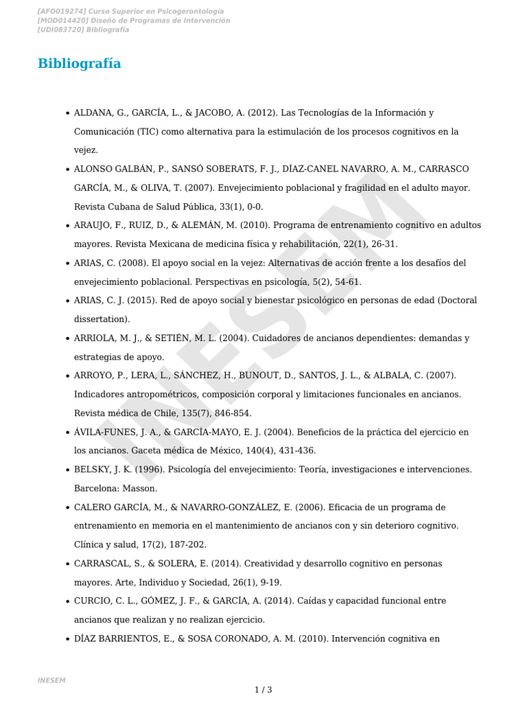 Bibliografía | PDF